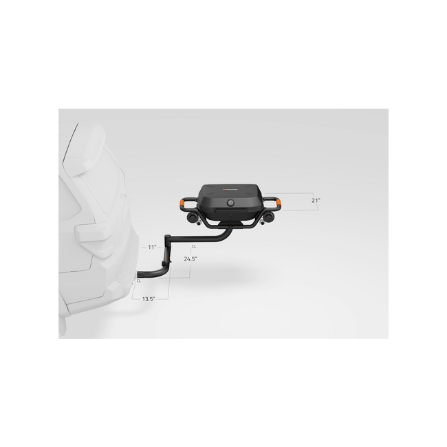 hitch mounted griddle